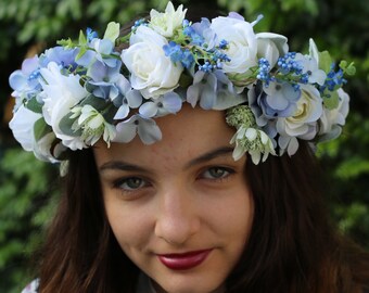 Unique blue wedding hair related items | Etsy