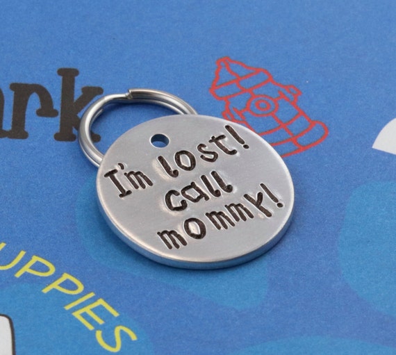 Funny Pet Tag Personalized Unique Dog Name Tag by critterbling