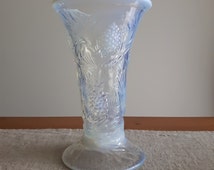 Unique pressed glass vase related items | Etsy