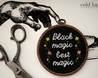 Rude cross stitch | Etsy