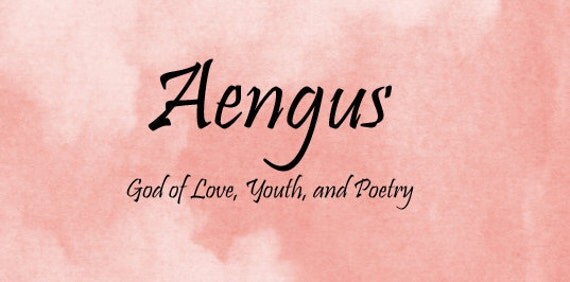 Irish God Aengus Correspondence BoS Pages Prayers