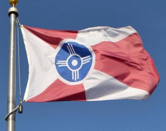 Wichita flag | Etsy