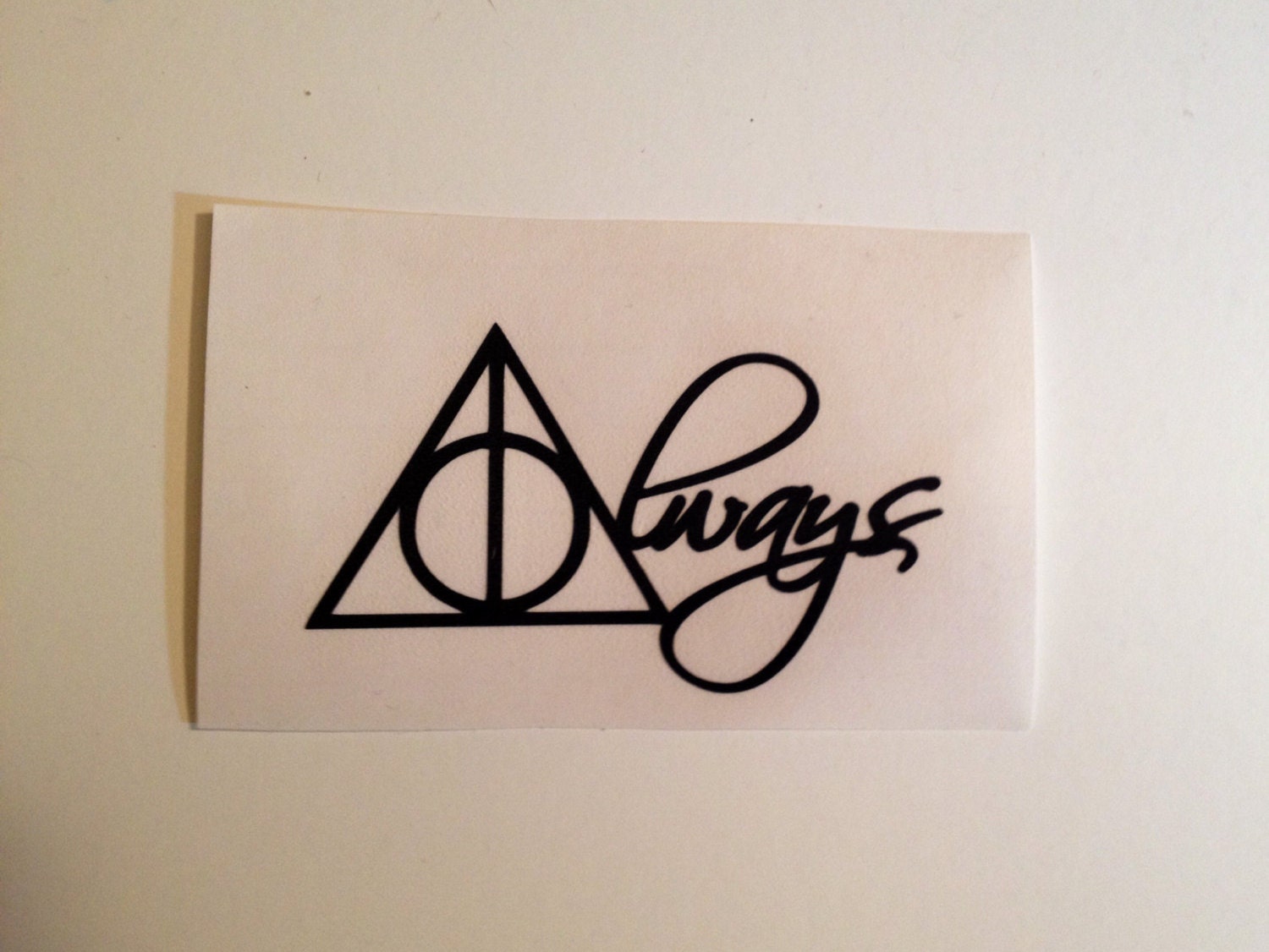 Free Shipping Always Harry Potter Decal Sticker