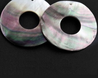 Oyster shell pendant | Etsy