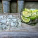 Patron Shot Glass Set with Lime Serving Dish Tequila Glasses