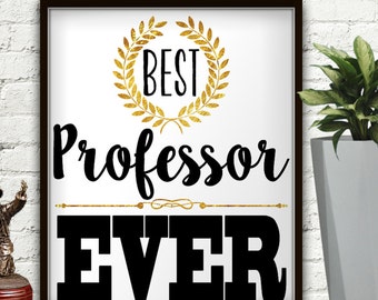 Professor gift | Etsy