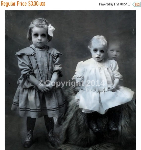 On Sale Ghost Children Photo Victorian by nevermorealteredart