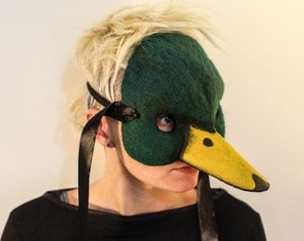 Duck mask | Etsy