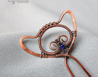 Wire wrapped cat | Etsy