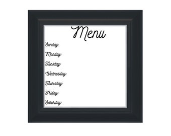 Menu decal | Etsy