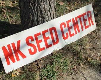 Seed corn sign | Etsy