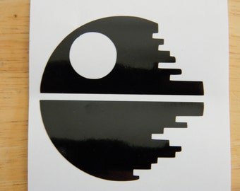 Death star decal | Etsy
