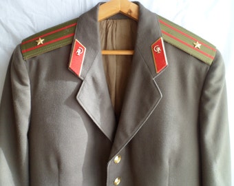 Unique soviet army jacket related items | Etsy