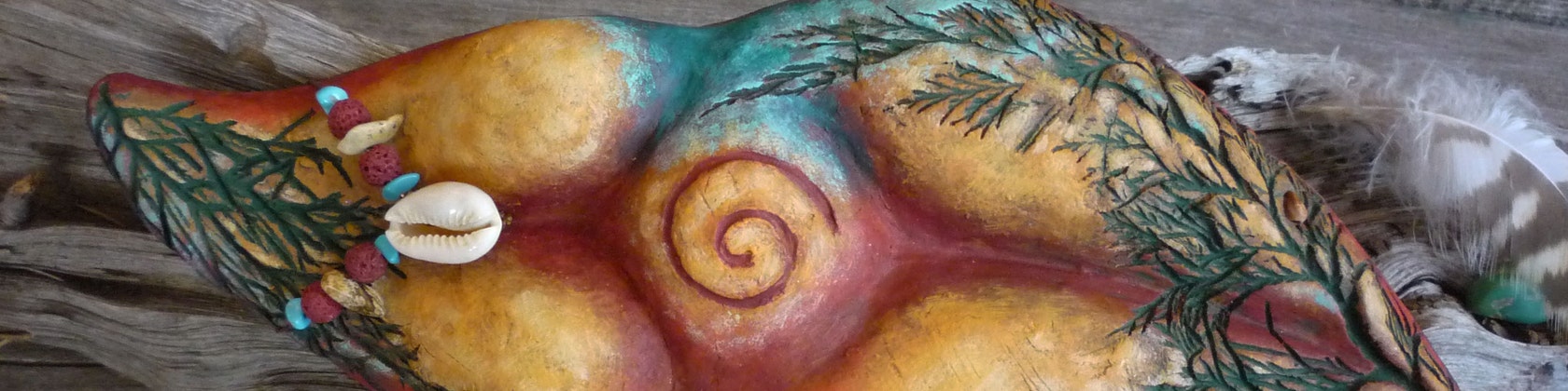 Sculptures by Shawna Hawk Rose Earth Goddess by SacredFeminineArt