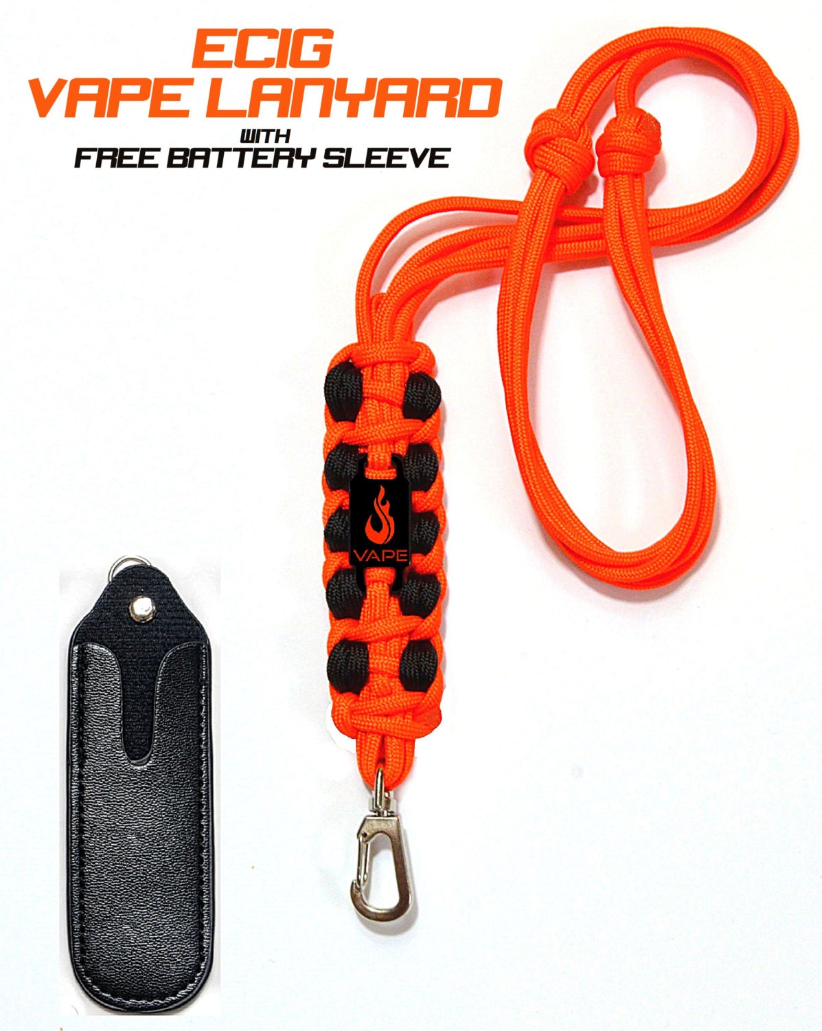 E Cig Vape Neck Lanyard Necklace Key Chain Lanyard Vape