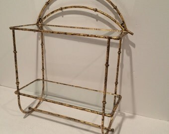 Vintage metal shelf | Etsy