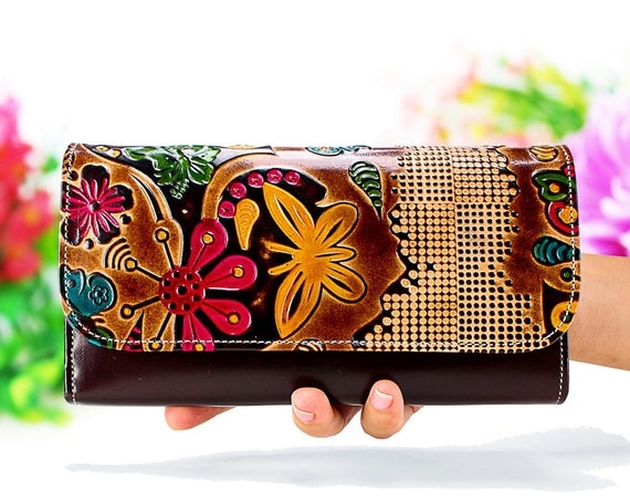 Leather Wallets For Women Handmade | semashow.com
