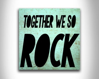 Together we rock | Etsy