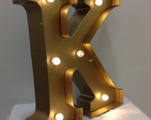 Popular items for light up letters on Etsy