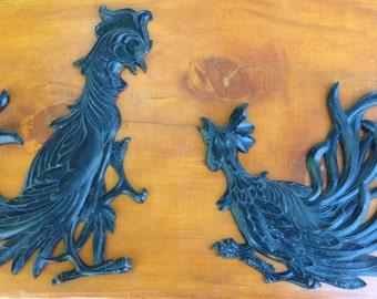 Rooster wall decor | Etsy