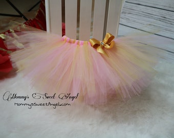 Pink and gold tutu | Etsy