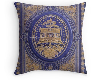 Library pillow | Etsy