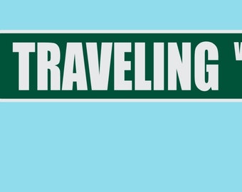 Peace PL Street Sign Place Heavy Duty Aluminum by GentlemanGorilla