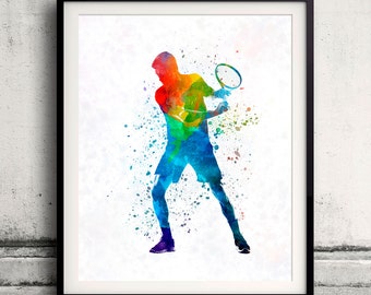 Abstract tennis art | Etsy