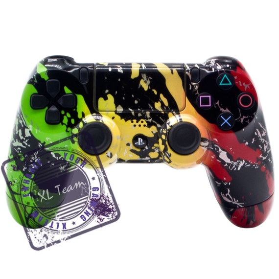 Custom PlayStation 4 PS4 Dualshock 4 Controller Green Yellow