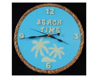 Beach clock | Etsy