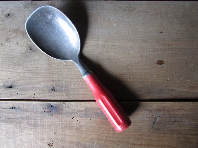 Vintage Red Ice Cream Scoop – Haute Juice