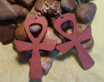 Ankh earrings | Etsy