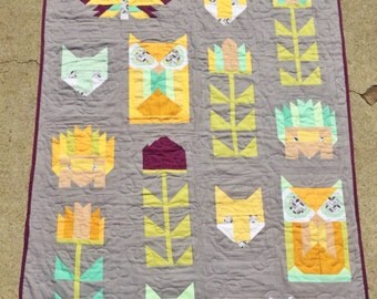 Gender neutral quilt | Etsy