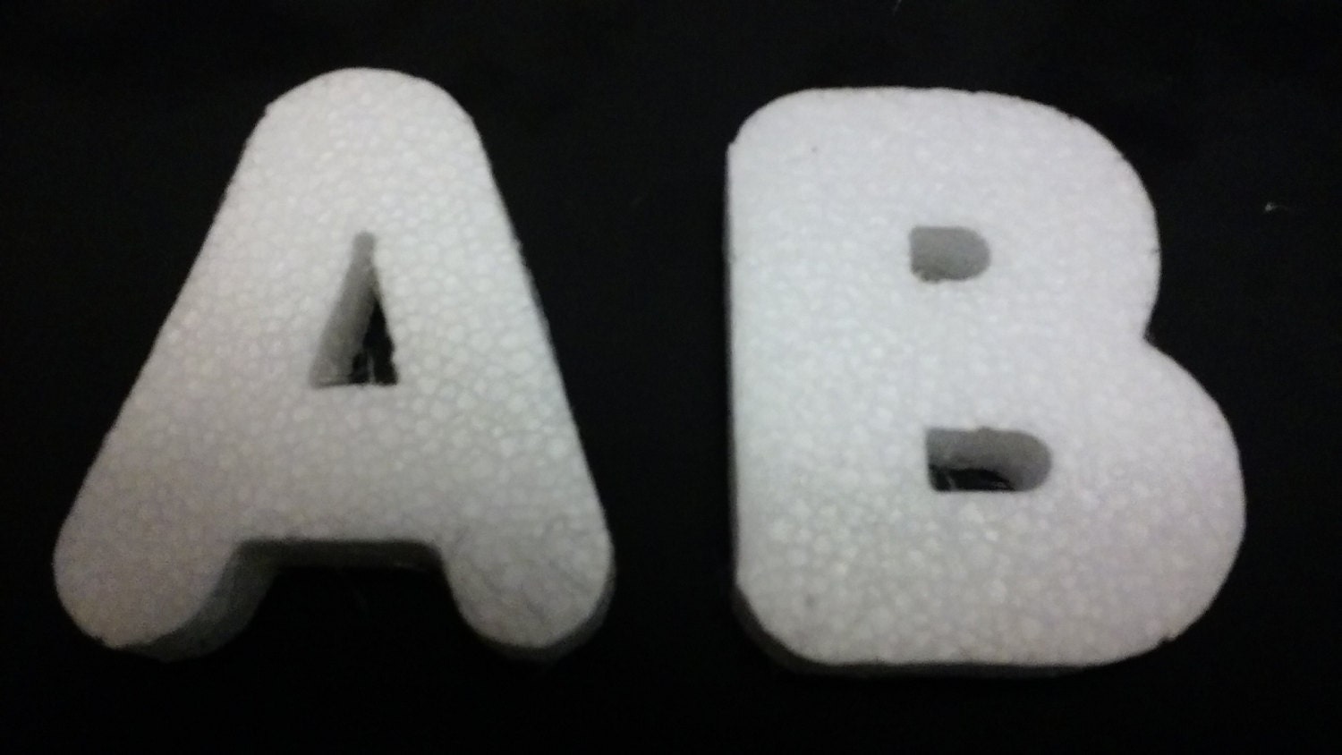 Foam Letters and Numbers