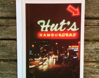 Hamburger card | Etsy