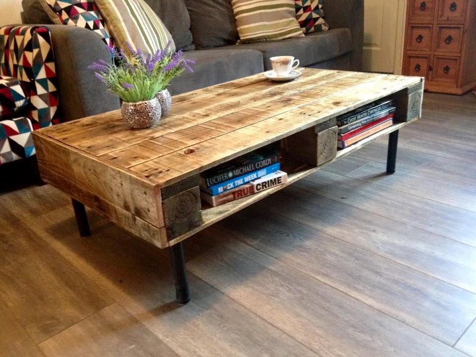 Reclaimed wood Pallet table pallet table coffee table