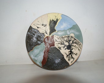 Unique ceramic wall plaque related items | Etsy