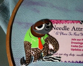 Sloth cross stitch | Etsy