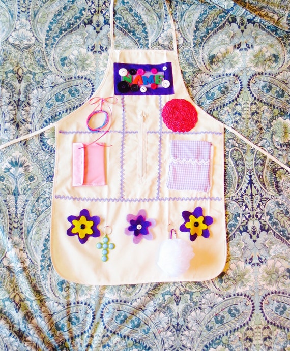Activity Apron / Fidget Apron / Busy Apron for the elderly and