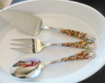 Silverware wraps | Etsy