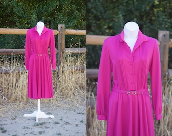 Magenta dress | Etsy