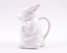 Unique rabbit pitcher related items | Etsy