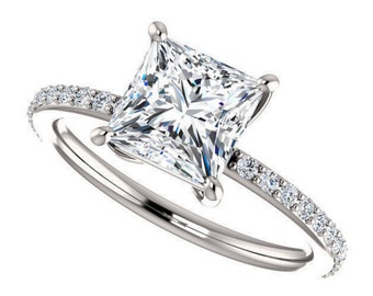 amora gem eliza ring 2 carat cushion cut by jhollywooddesigns