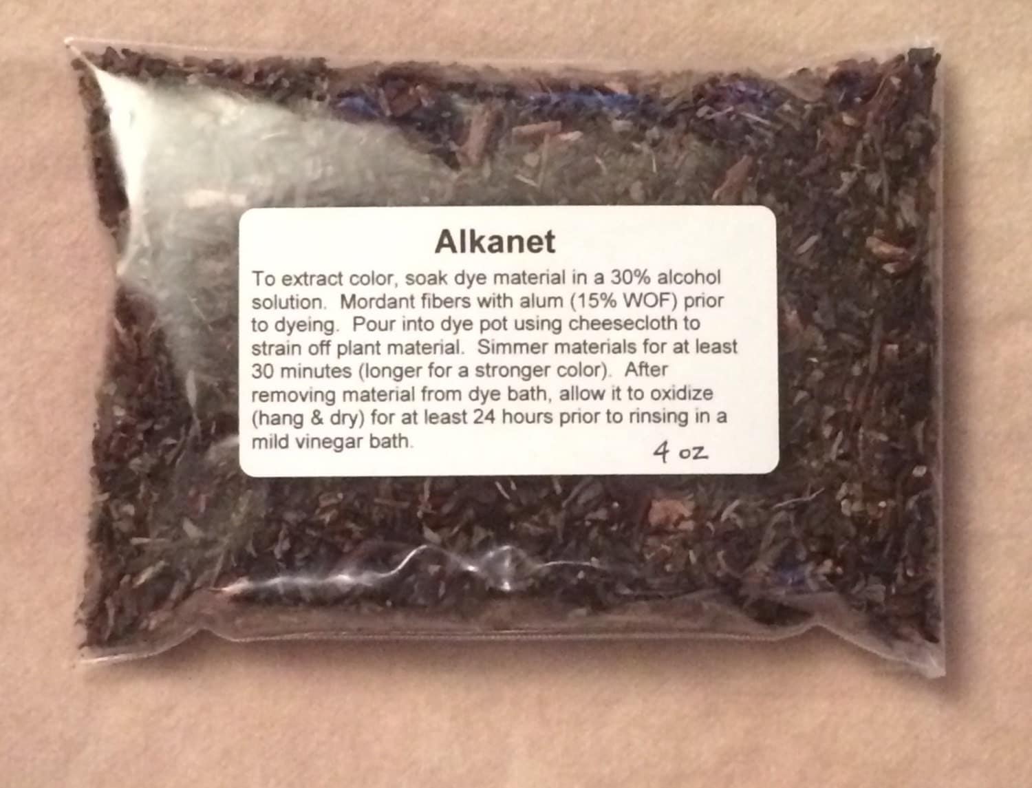 Alkanet Root Natural Dye