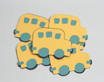School bus die cut | Etsy