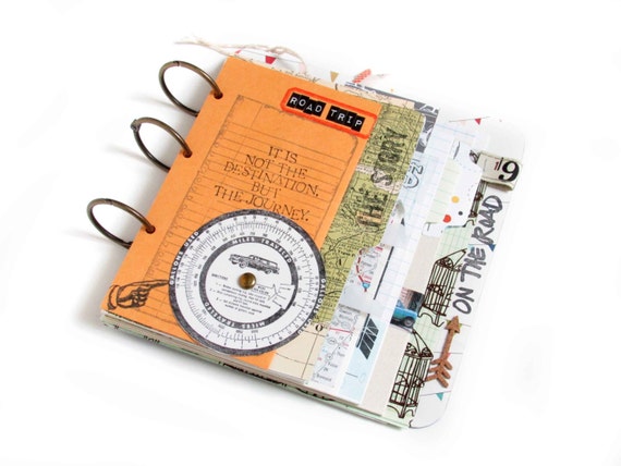 Road Trip Mini Journal/ Album/ Memory Book