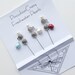 Garden Pins Embellishment Pins Decorative by PincushionCrazy