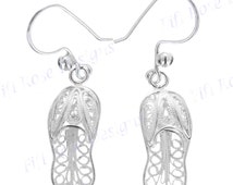 Unique sandal earrings related items | Etsy