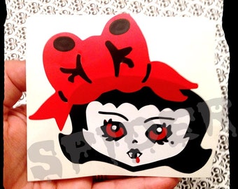 Horror car decal | Etsy