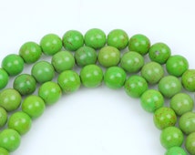 Unique lime green howlite related items | Etsy